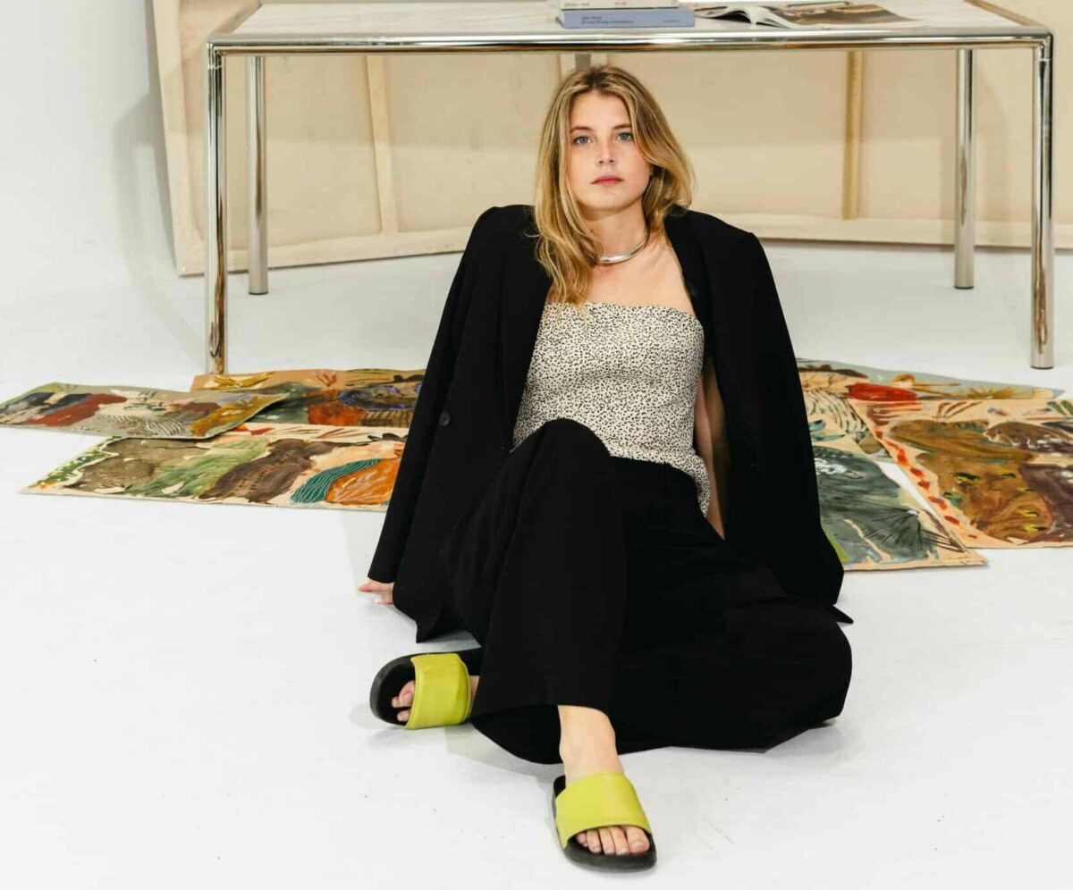 Painter Caroline Pinney debuts ‘SETLIST,’ her music-inspired work ...